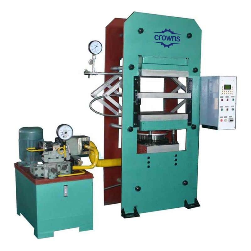 Rubber Vulcanizing Press - Rubber Manufacturing Machine - Crowns Machinery
