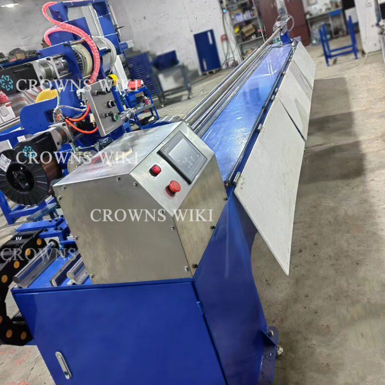 Silicone hose wrapping and shaping machine - Crowns Machinery